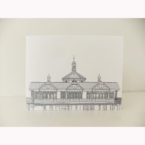Handmade notebook - Dunoon Pier, Scotland - Folksy