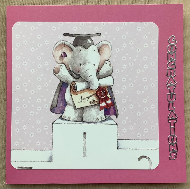 Congratulations Card, Well Done, Graduation and... - Folksy