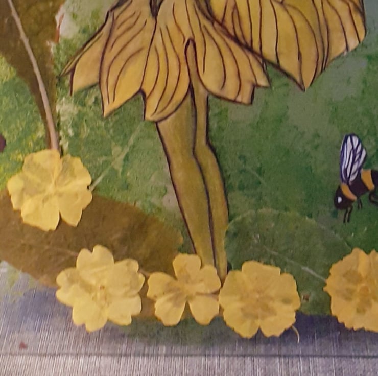 "The Primrose Fairy" Hand drawn illus... - Folksy