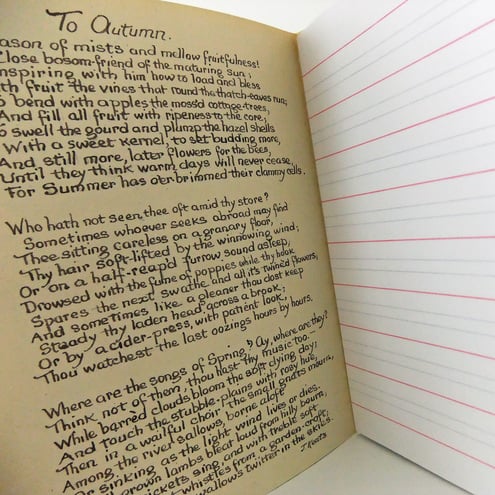 Set of 3 hand-sewn notebooks / journals made fr... - Folksy