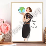 EasyJet Made To Travel flight attendant cabin c... - Folksy