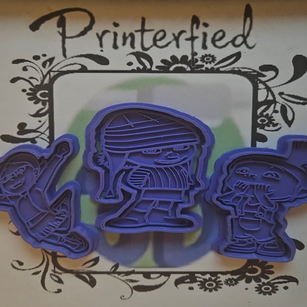 Agnes Margot Edith Gru Cookie Press Set - Folksy