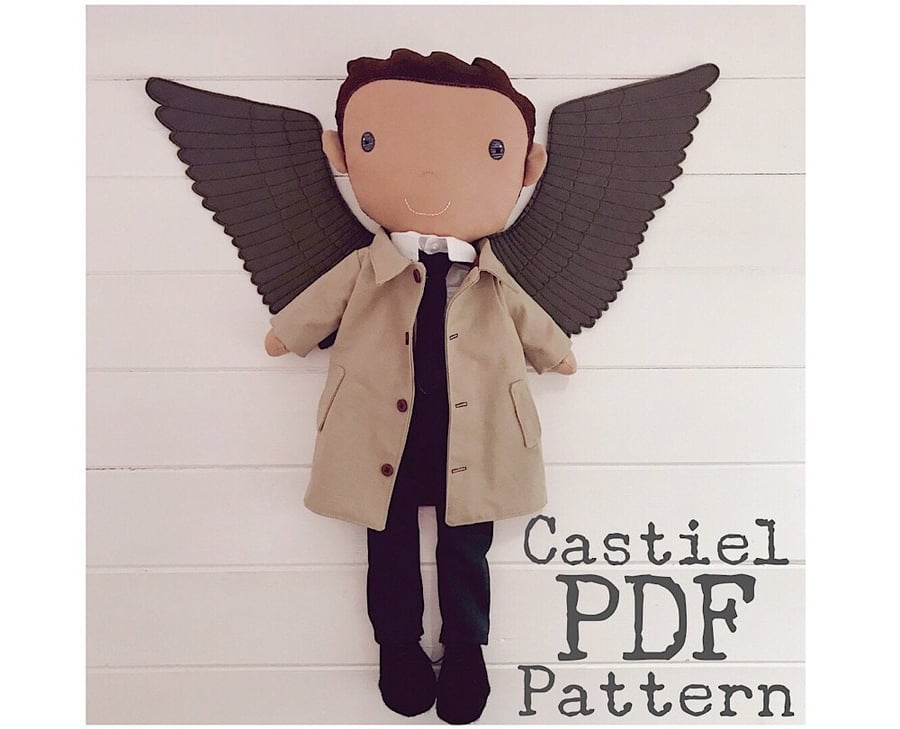 Digital PDF Sewing Pattern for Supernatural TV ... - Folksy