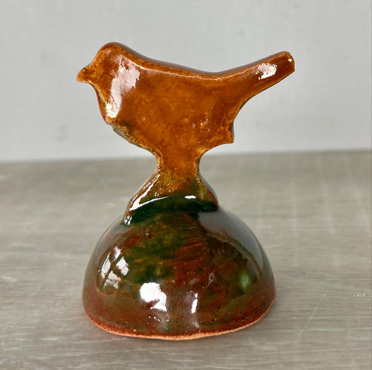 Robin candle snuffer - Folksy