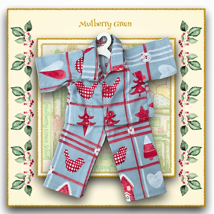 Christmas Pyjamas - Folksy