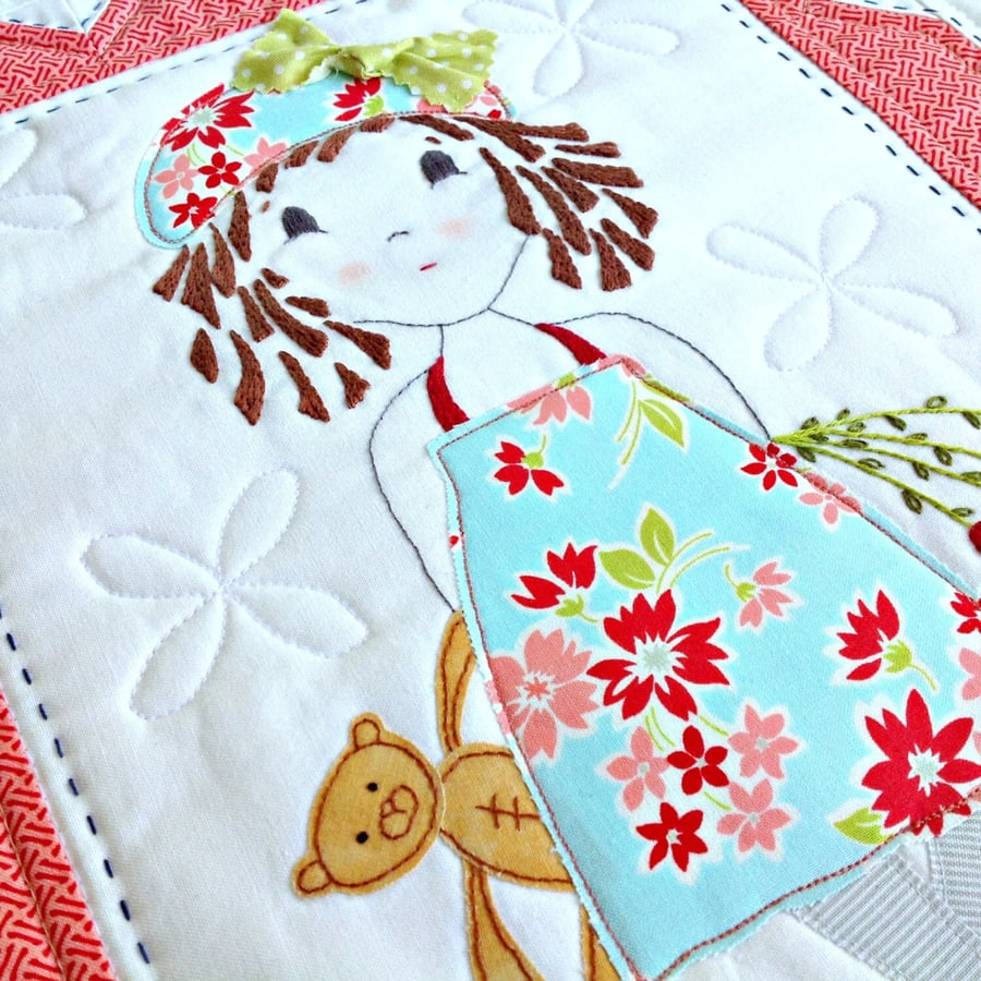 PATTERN for Mini quilt pattern - 'A Pocketful o... - Folksy