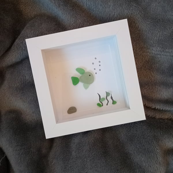 Sea Glass Fish - Folksy