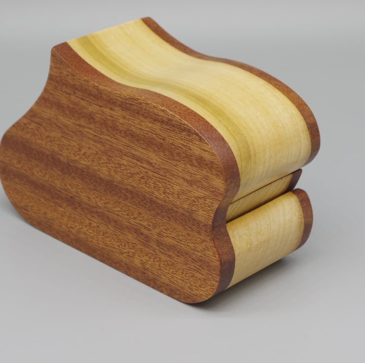 Handmade Wooden Trinket, Jewel Box. Tulip Wood ... - Folksy