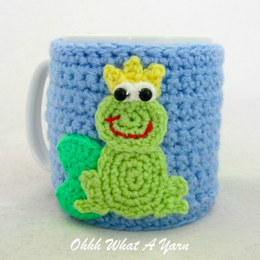 Frog mug hug, frog mug cosy. Made To Order - Folksy