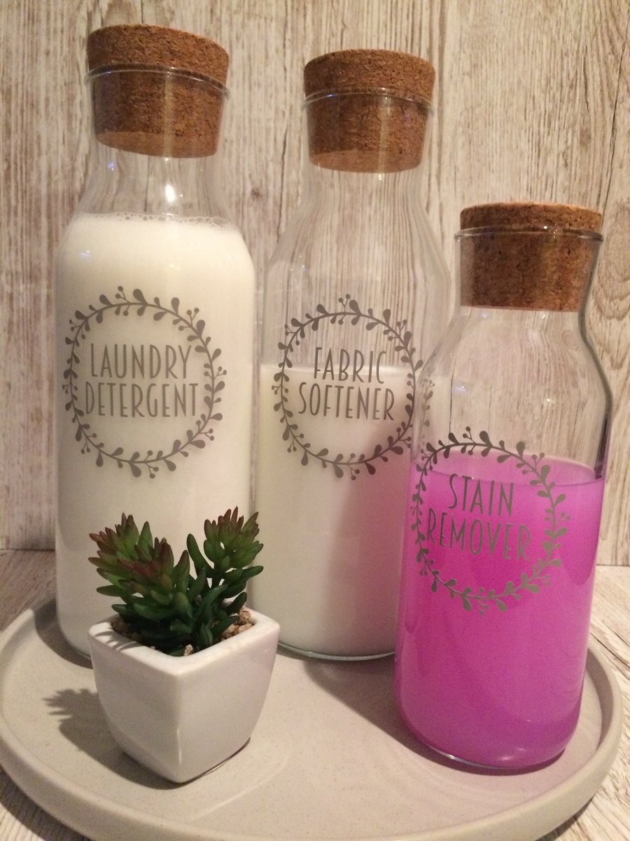 Laundry Container Labels - Folksy