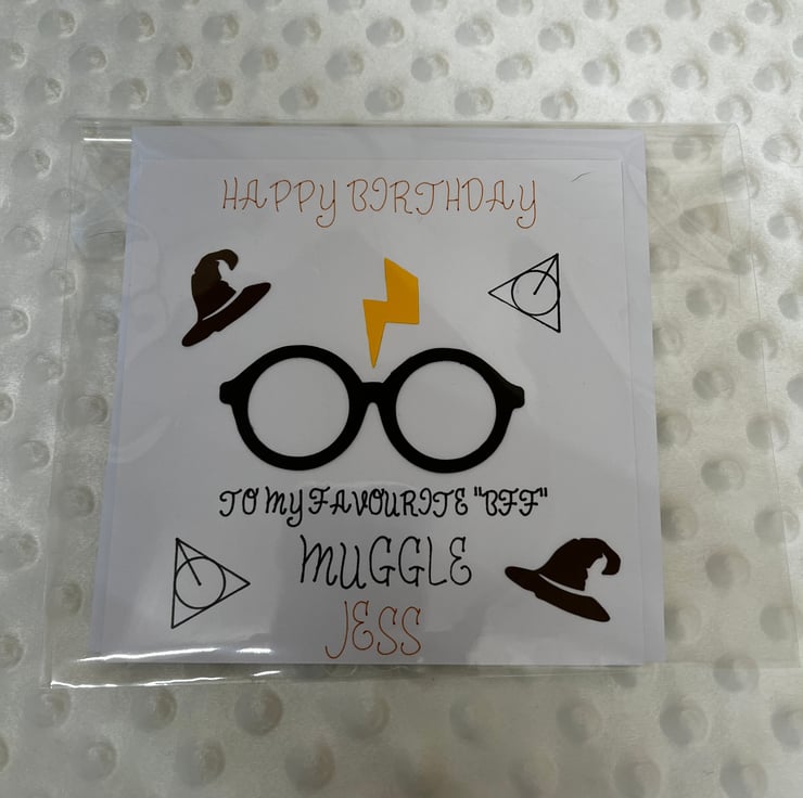 Happy Birthday to My Favourite Muggle Birthday ... - Folksy