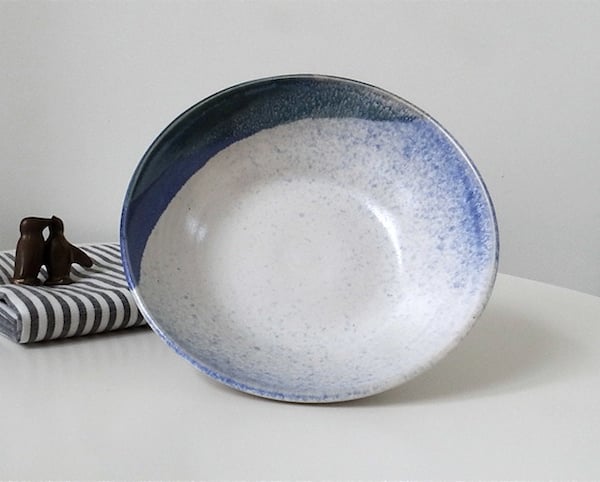 Decorative ceramic bowl - handmade pottery - Folksy