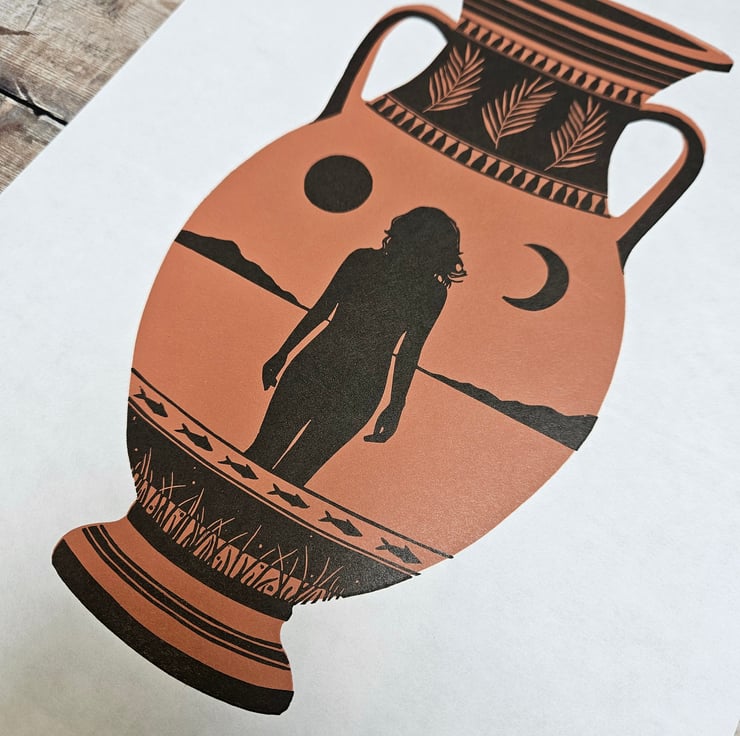 Amphora- Original limited edition reduction lin... - Folksy