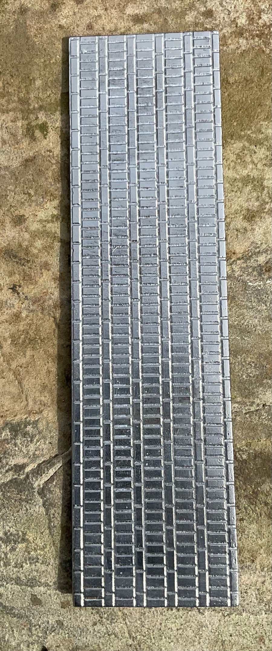 Rolling mill texture plate. Pattern plate 25 - Folksy