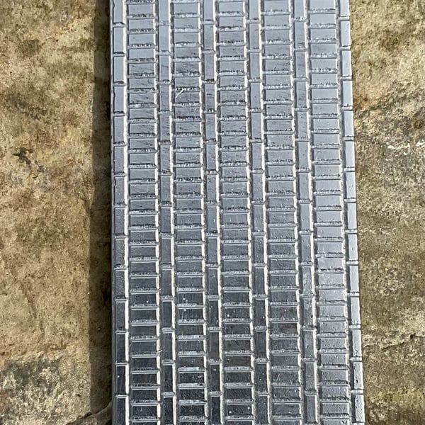 Rolling mill texture plate. Pattern plate 25 - Folksy