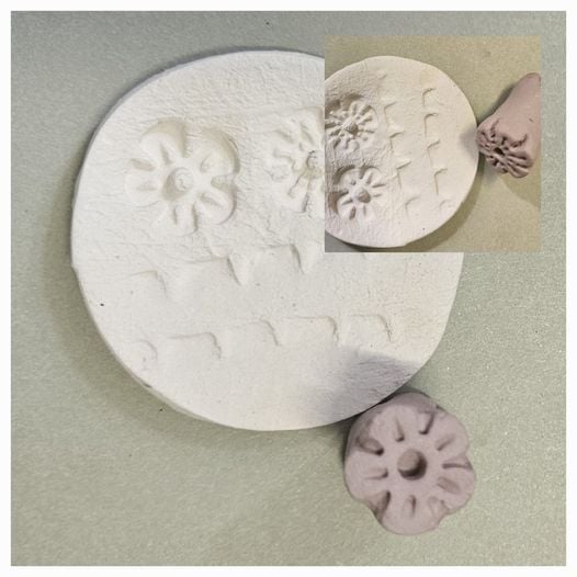 Hand Made Ceramic Stamp - Folksy