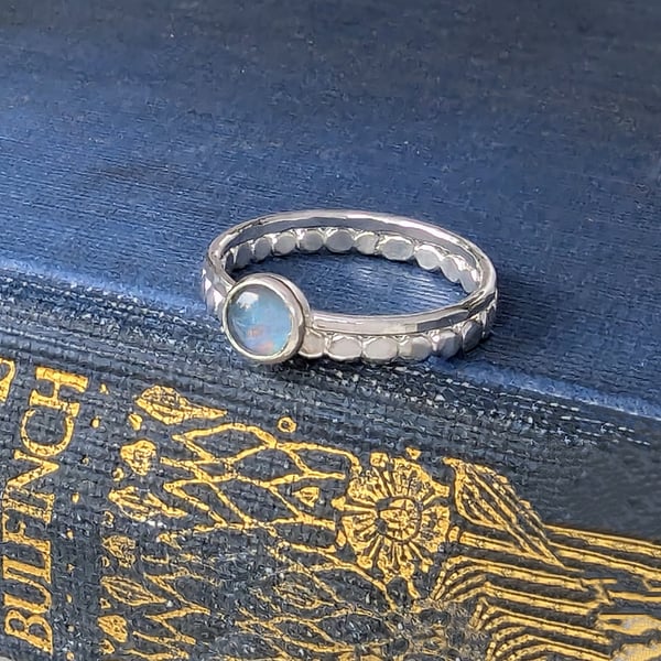Handmade rings - sterling silver on Folksy