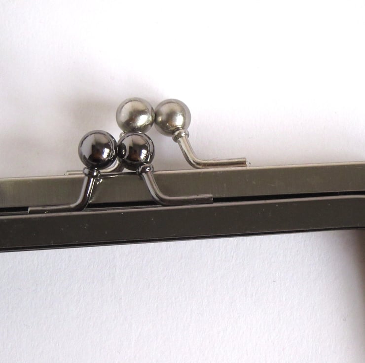 Small Metal Bag Clasp - Folksy