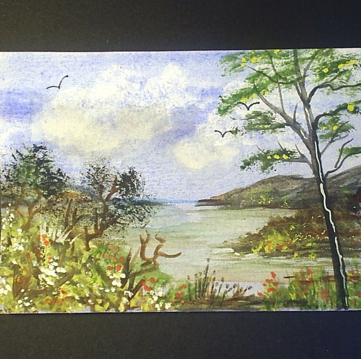 Art painting aceo original paintings - Folksy