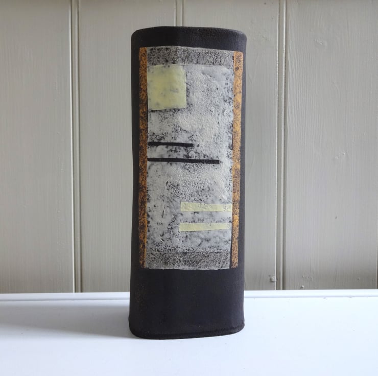Abstract art ceramic vase or interior design ho... - Folksy