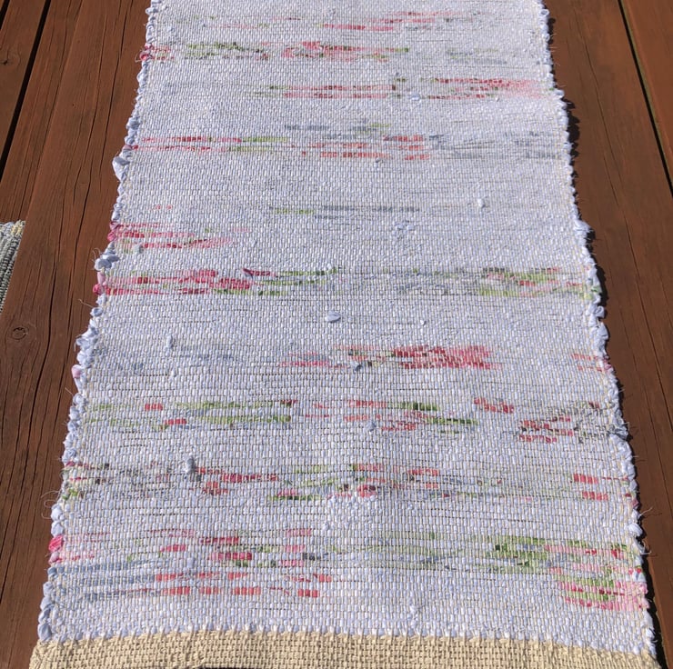 The Rose Rag Rug - Folksy
