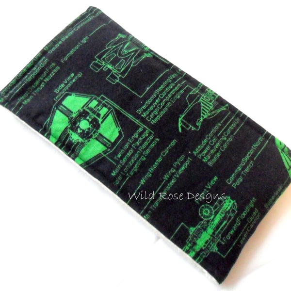 Glasses case in A star Wars fabric - Folksy