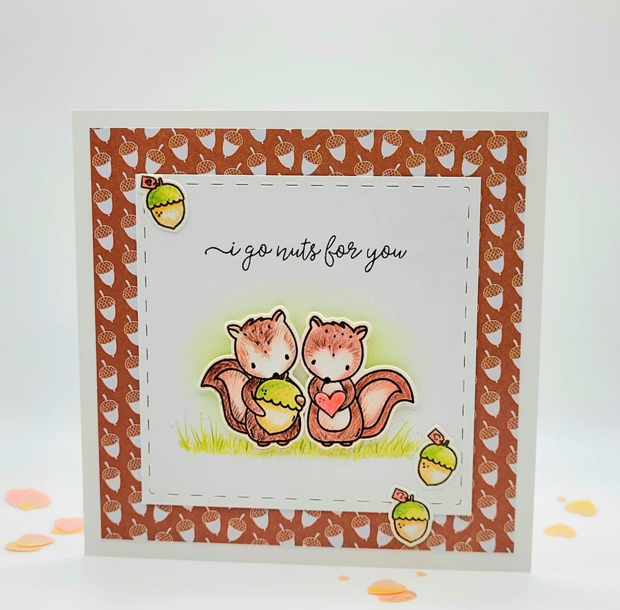 Greeting Card- Squirrel - cards anniversary bir... - Folksy
