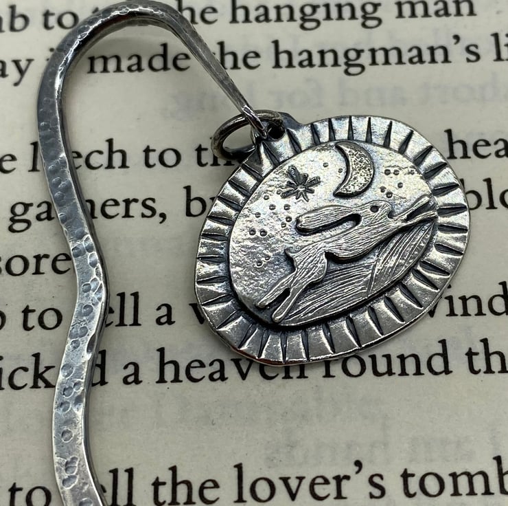Sterling Silver Hare Bookmark - Folksy