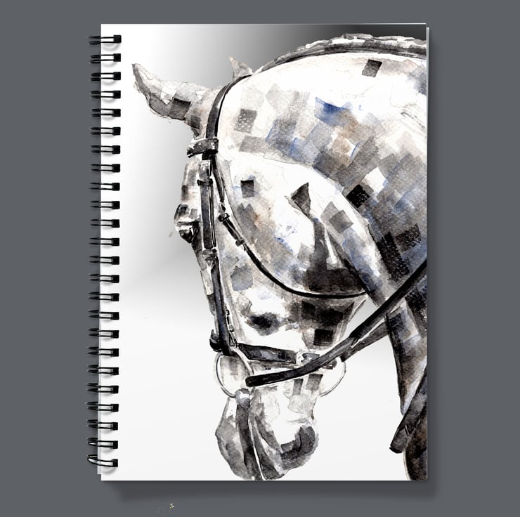 Arabian Horse Notebook horse Arab Pony Equine W... - Folksy