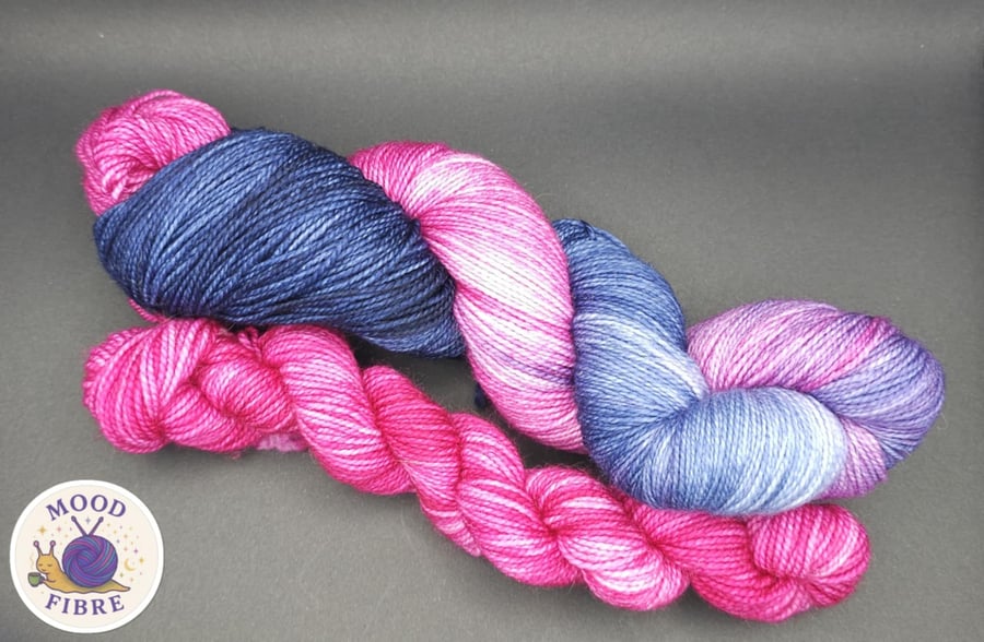 Hand dyed sock set 4ply - Folksy
