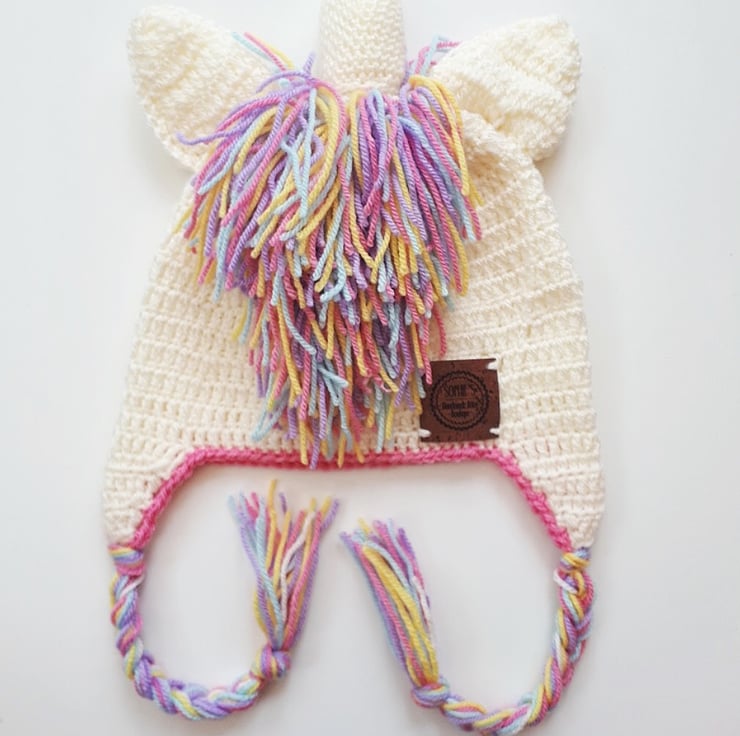Unicorn hat, toddler unicorn hat, children's ha... - Folksy