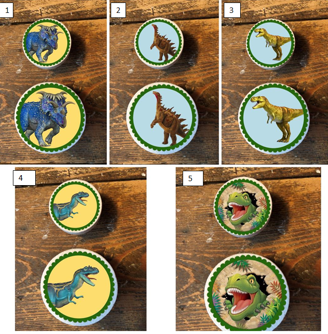 Handmade Dinosaur Jurassic pine door knobs ward... - Folksy