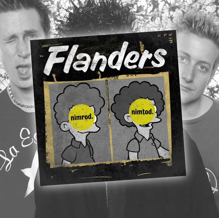 The Simpsons x Green Day Album Art Mash-Up Print - Folksy