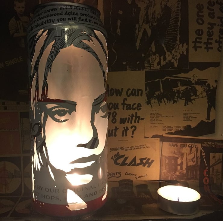 Inspired By Billie Eilish - Beer Can Lantern! P... - Folksy