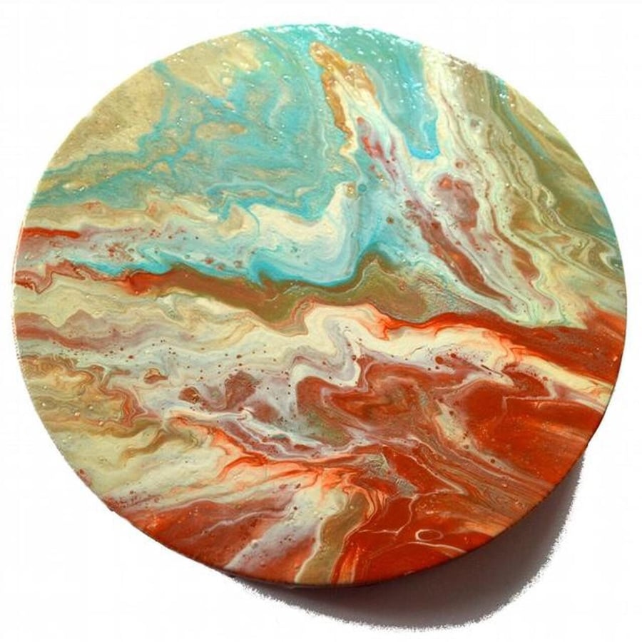 Elemental Portal abstract art painting. - Folksy