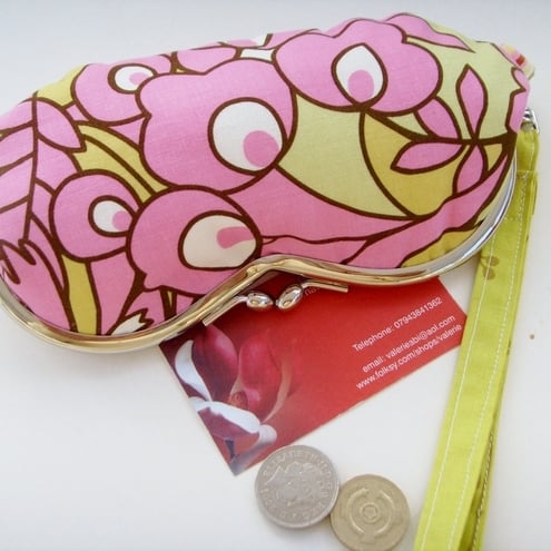 Amy Butler Wildflower Wristlet purseSunglasses ... - Folksy