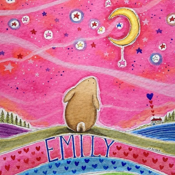 Your own personalised ORIGINAL PAINTING 5X5 by ... - Folksy