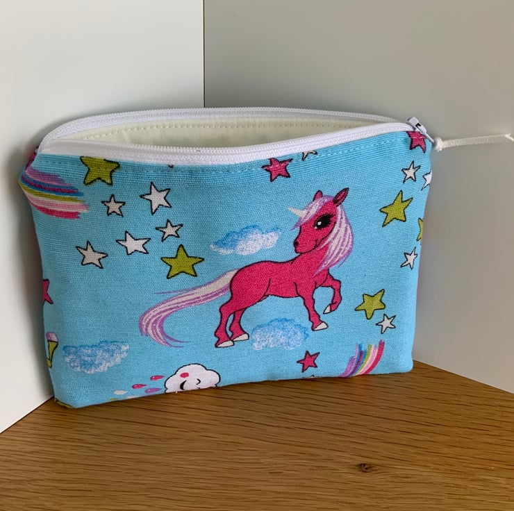 Children’s Purse, Zipped Purses, Unicorn, Small... - Folksy