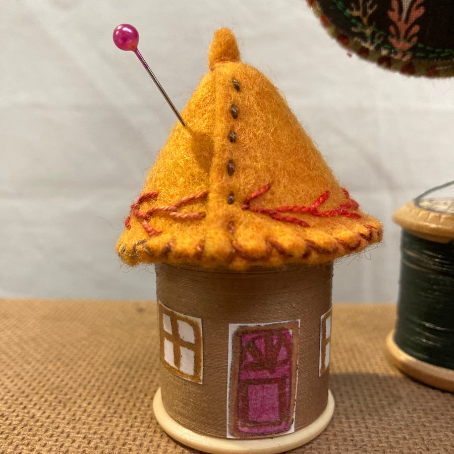 Pointy pin cushion No10 - Folksy