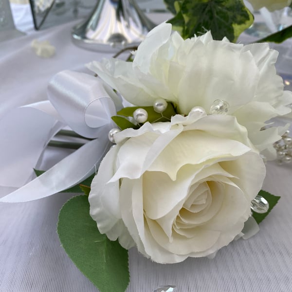 The Elsa flower girl bouquet, flower girls, bri... - Folksy