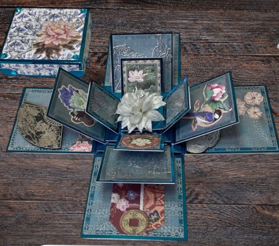 Unique Handmade Japanese Inspired 3D Exploding ... - Folksy