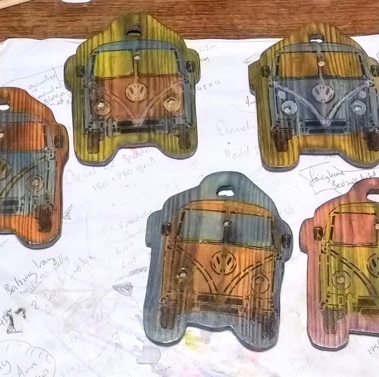 Key Hook VW camper style - Folksy