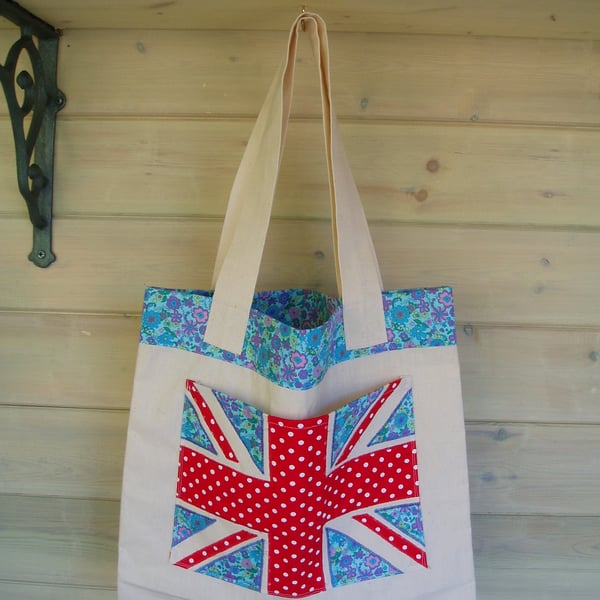 Union Jack bag - Folksy