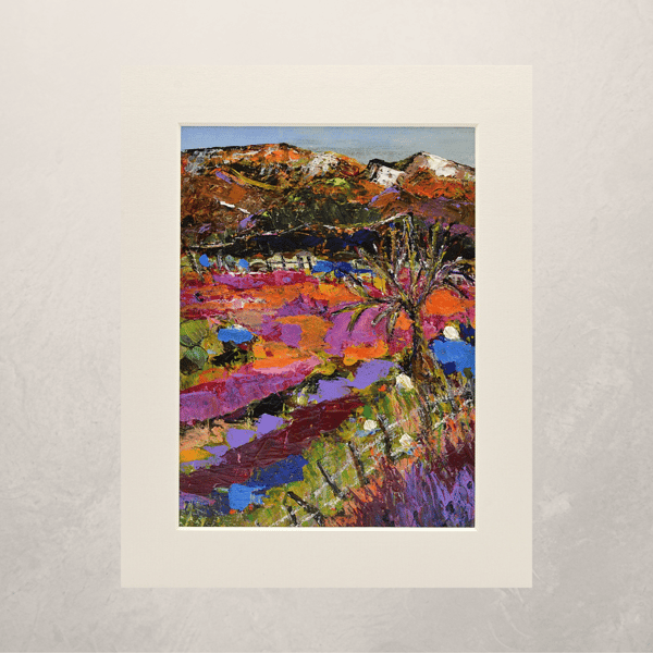 A Contemporary Acrylic Painting of a Rugged Sco... - Folksy