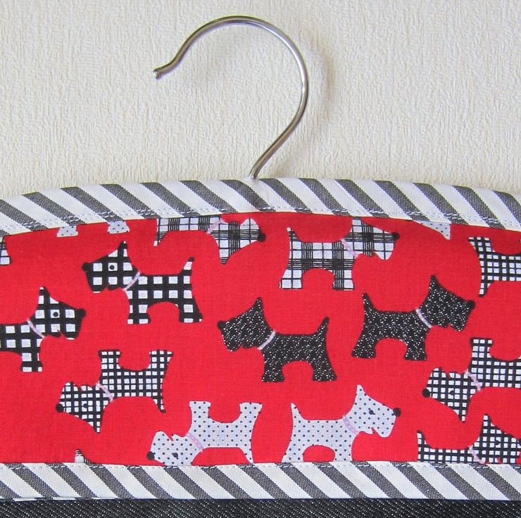 Scottie Dog Peg Bag - Folksy