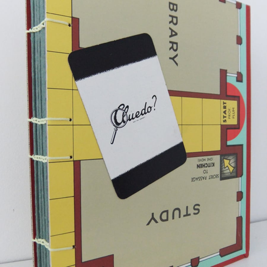 Handmade Cluedo Journal - Folksy