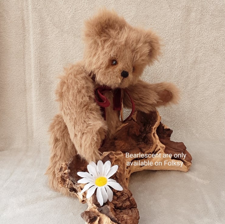 Luxury Alpaca Mohair Collectable Artist Bear. O... - Folksy