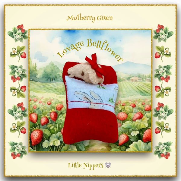 Lovage Bellflower - a Baby Pip Squeak from Mulb... - Folksy