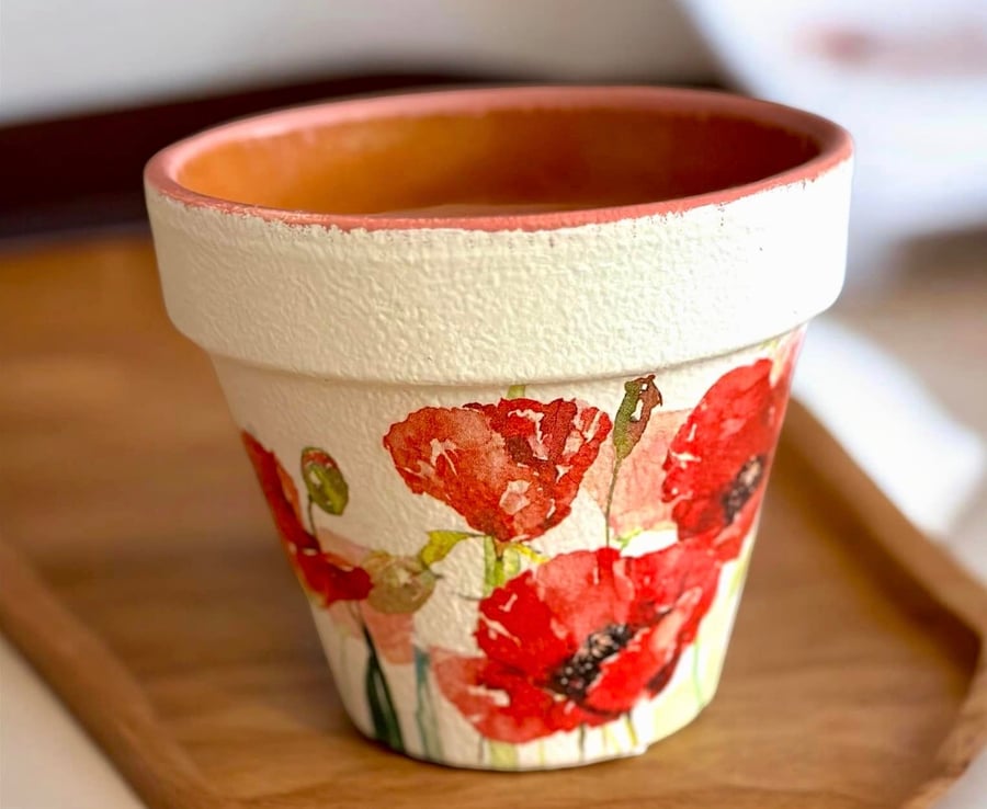 Poppy Pot - Folksy