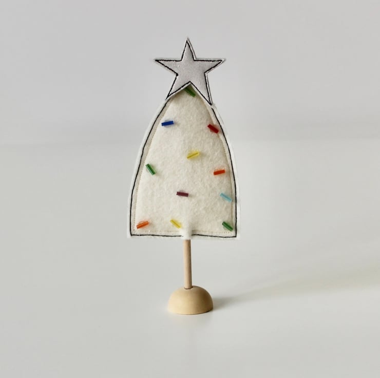 Sprinkle Christmas Tree Number 3 - Folksy